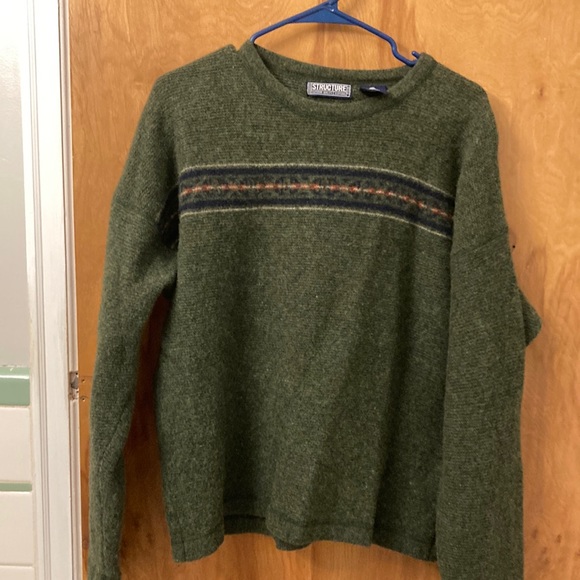 Structure | Sweaters | Vintage Structure Wool Blend Sweater | Poshmark